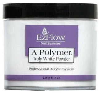 EzFlow A Polymer - Truly White Powder 8oz – Queen Nails & Beauty Supplies