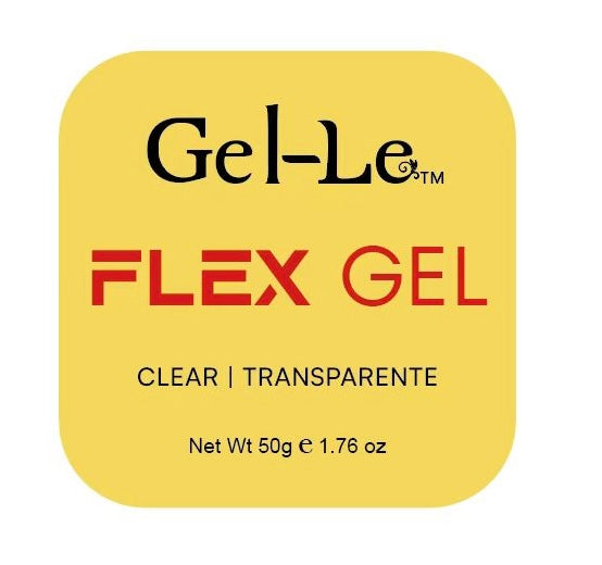 Gel-Le - Flex Gel (Clear) 1.05oz (30g) – Queen Nails & Beauty Supplies