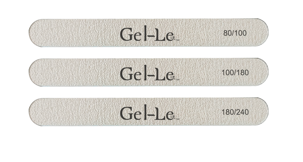 Gel-Le - Zebra Nail File 100/180 (25pcs) – Queen Nails & Beauty Supplies