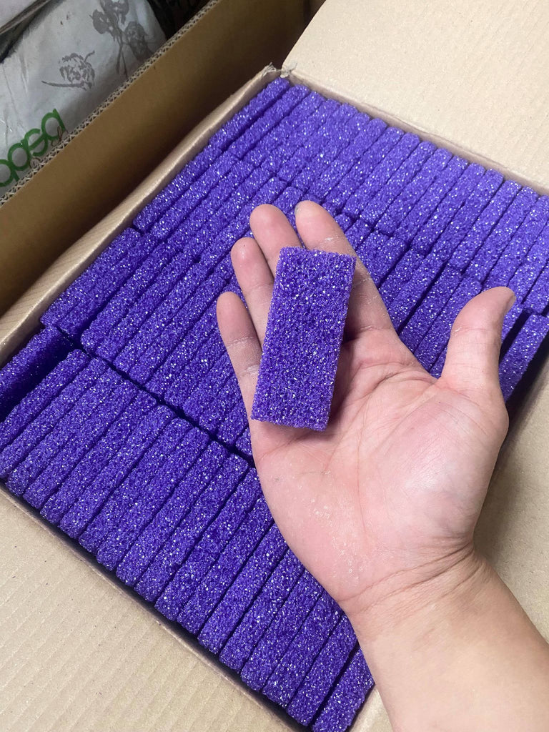 Pro Pumice - Purple Callus Buffing Pad 400pc – Queen Nails & Beauty ...