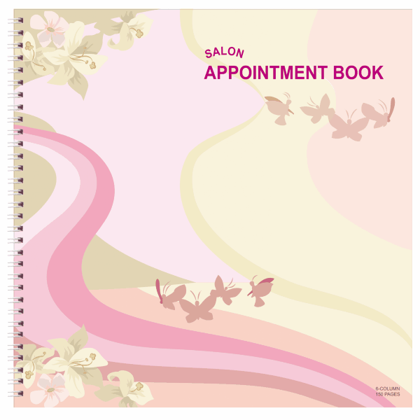 Berkeley Salon Appointment Book 6-Column 150-Pages – Queen Nails ...