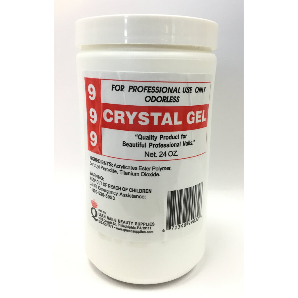 999 Crystal Gel Acrylic Powder 24oz – Queen Nails & Beauty Supplies